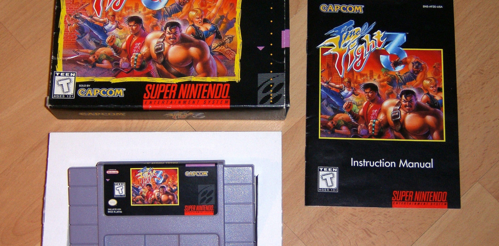 SNES - Final Fight 3 - NTSC - Complete - Gamescollection