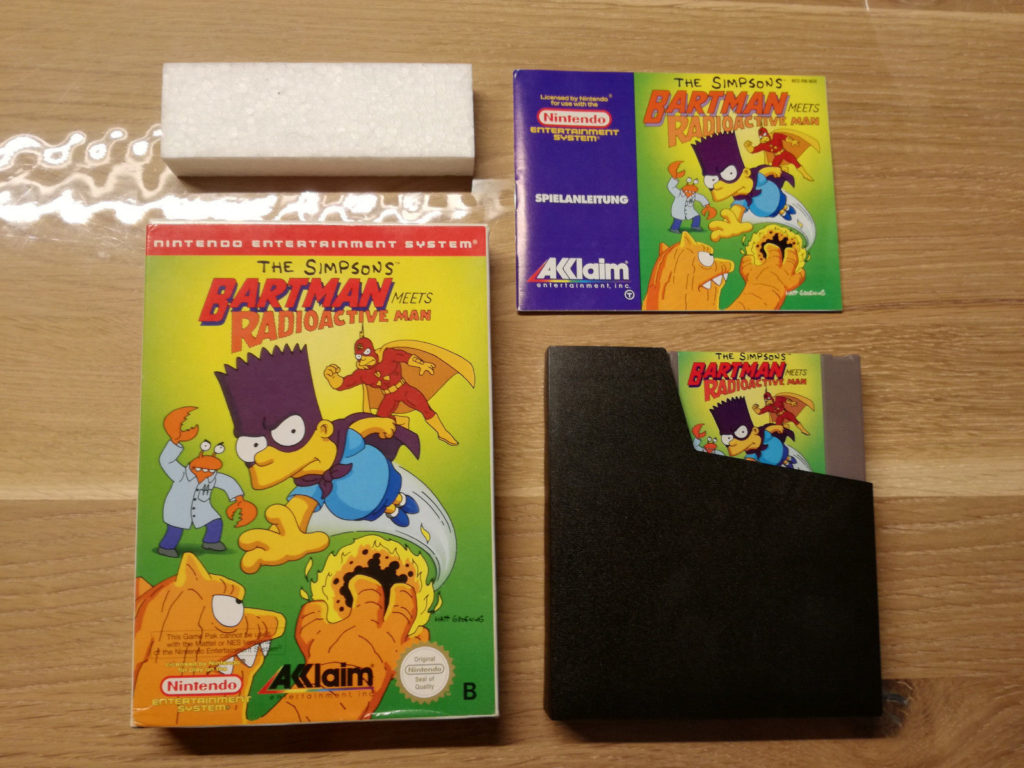 NES - Bartman Meets Radioactive Man - Gamescollection