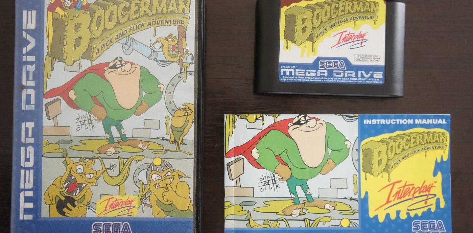 SNES - Boogerman A Pick And Flick Adventure - PAL - Complete ...