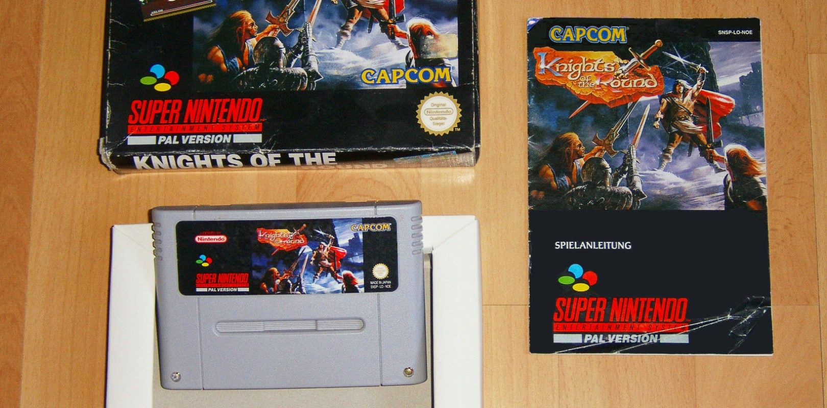 SNES - Knights Of The Round - PAL - Complete - Gamescollection