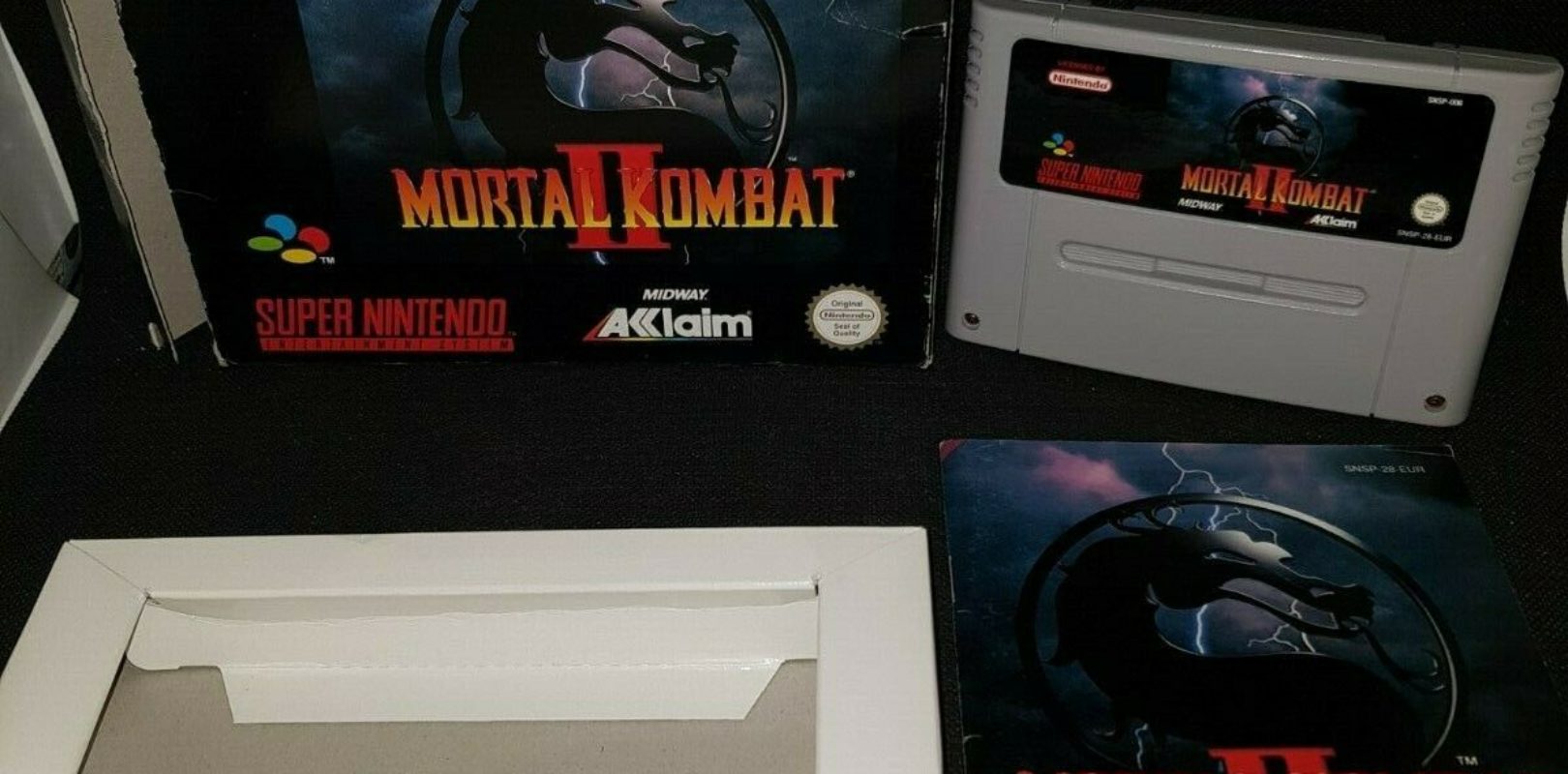 SNES - Mortal Kombat 2 - PAL - Complete - Gamescollection