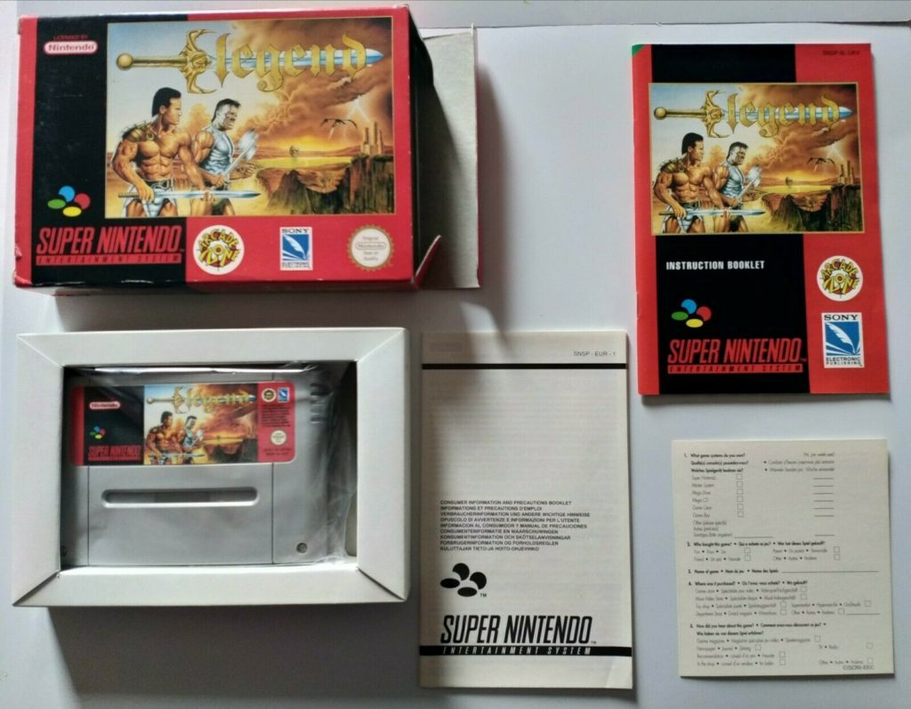 SNES - Legend - PAL - Complete - Gamescollection
