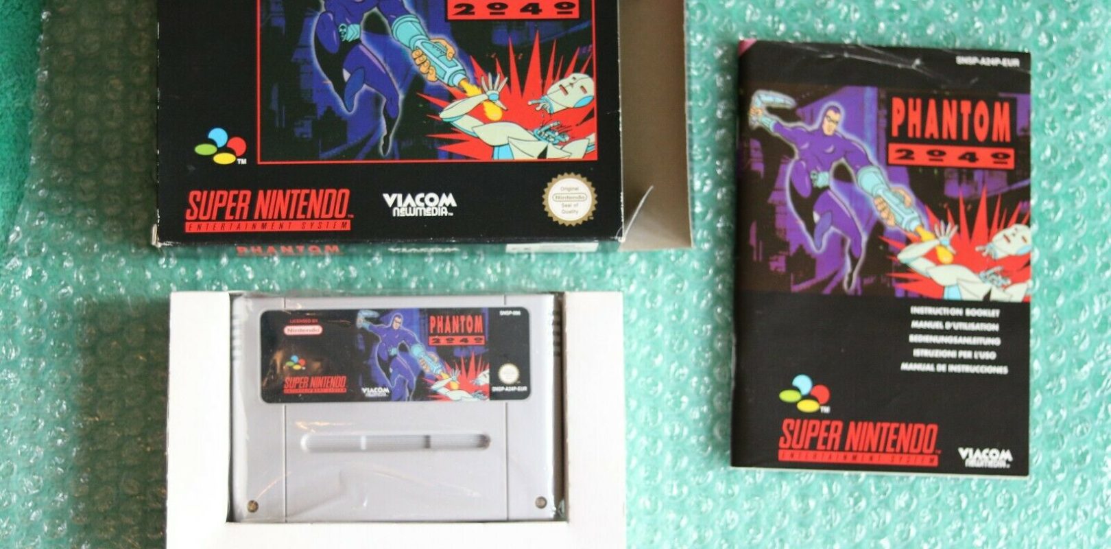 SNES - Phantom 2040 - PAL - COMPLETE - Gamescollection