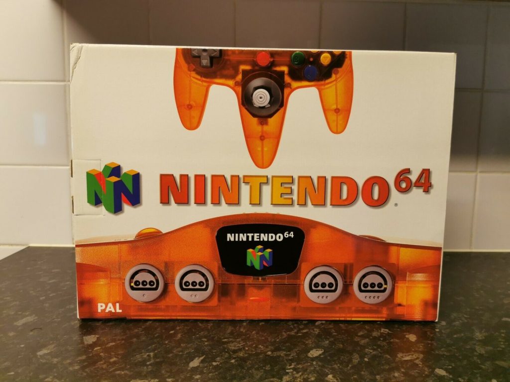 N64 - Nintendo 64 Fire Orange - PAL - COMPLETE - Gamescollection